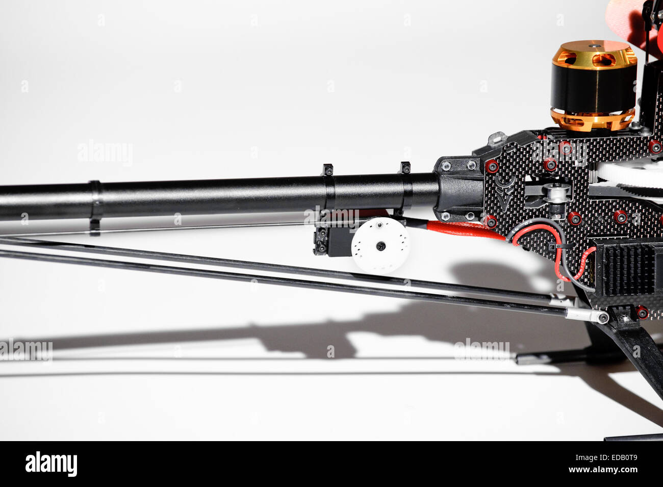 Closeup of radio controlled helicopter parts Stock Photo - Alamy