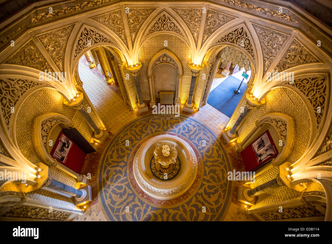 Monserrate Palace at Sintra Lisbon Portugal Stock Photo - Alamy