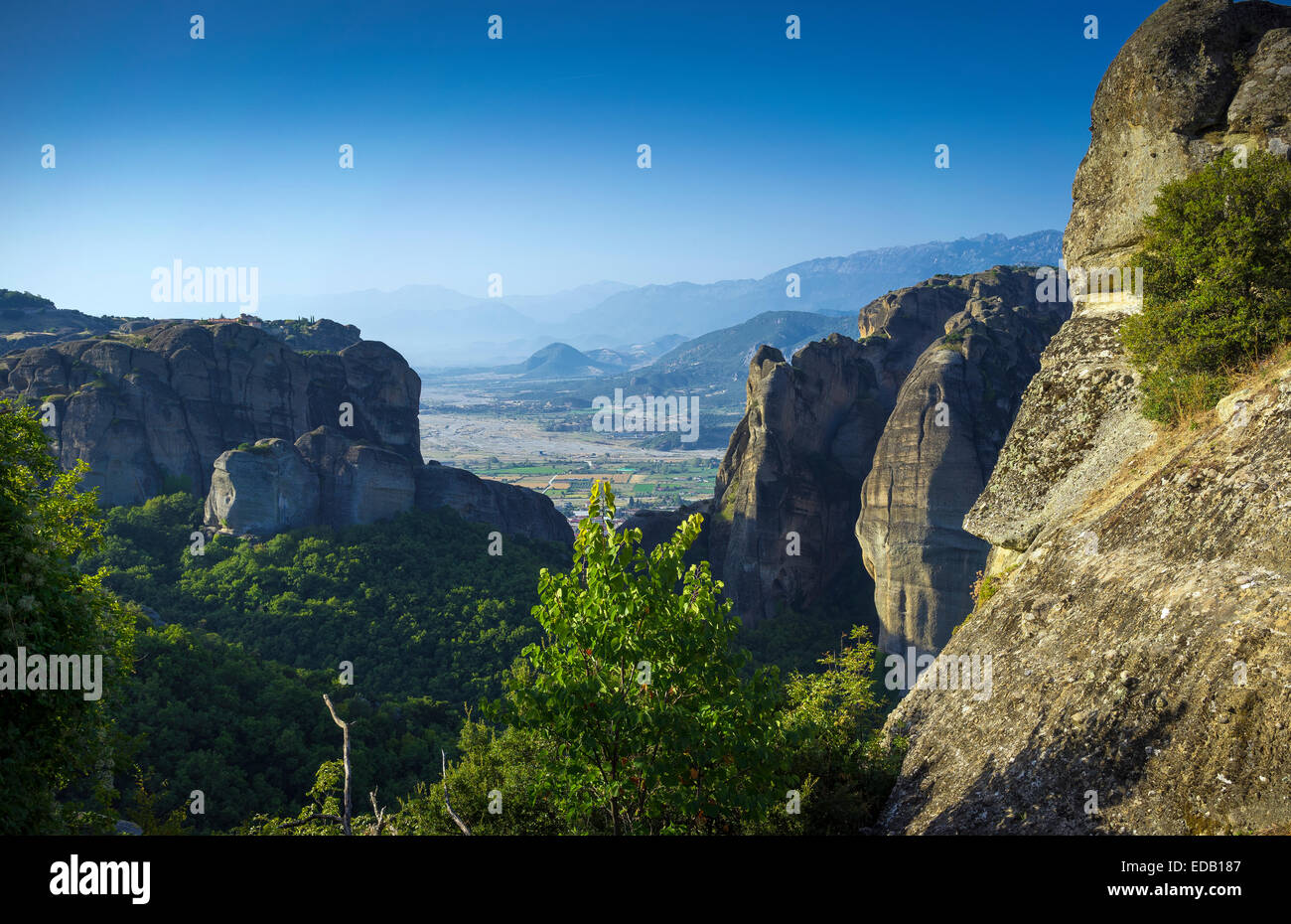 unesco world heritage site meteora,greece Stock Photo - Alamy