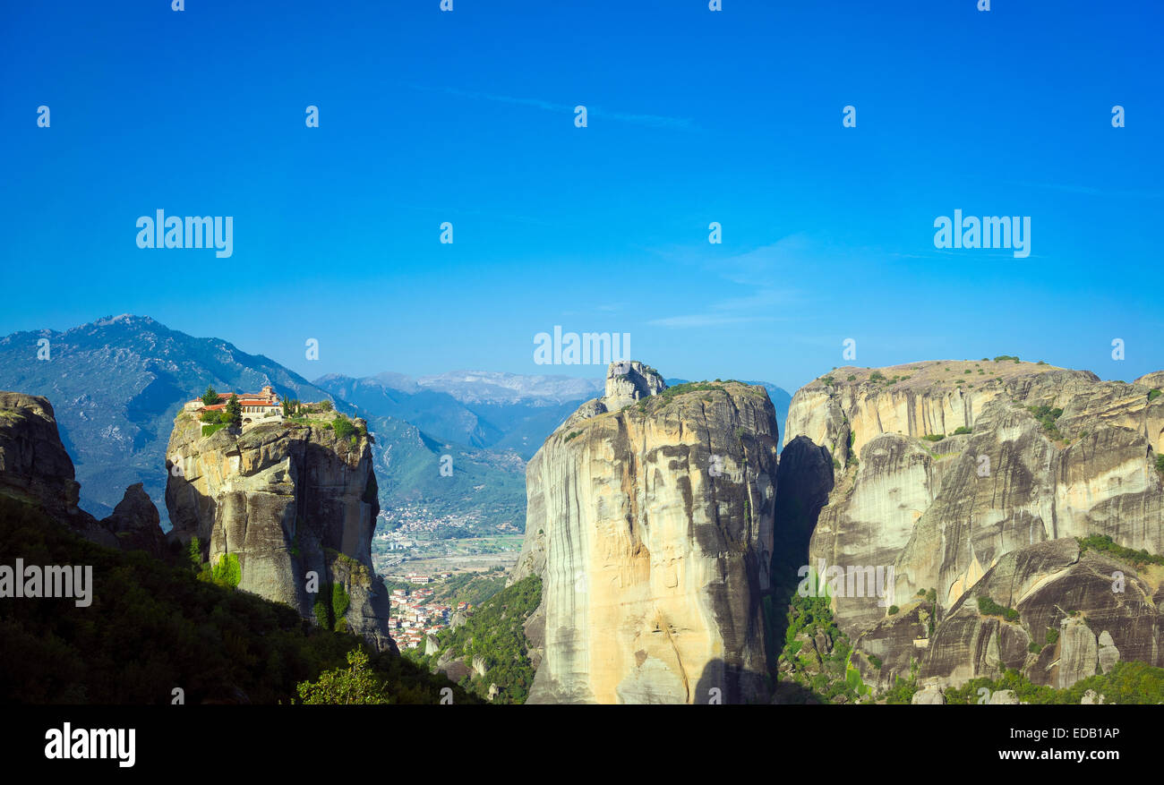 unesco world heritage site meteora,greece Stock Photo - Alamy