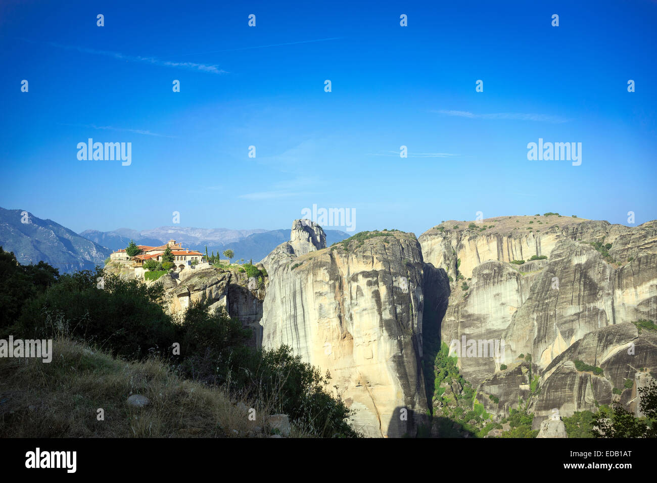 unesco world heritage site meteora,greece Stock Photo - Alamy