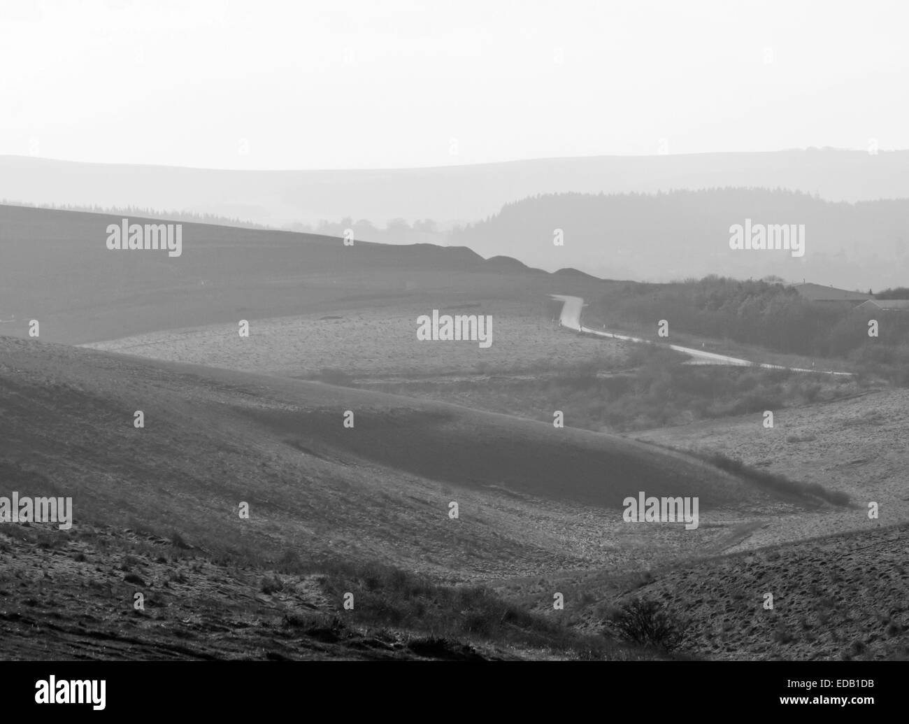 Mod imber training village Black and White Stock Photos & Images - Alamy