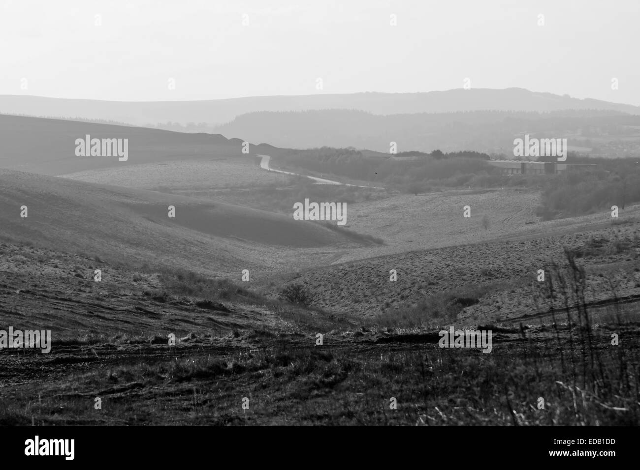 Mod imber training village Black and White Stock Photos & Images - Alamy