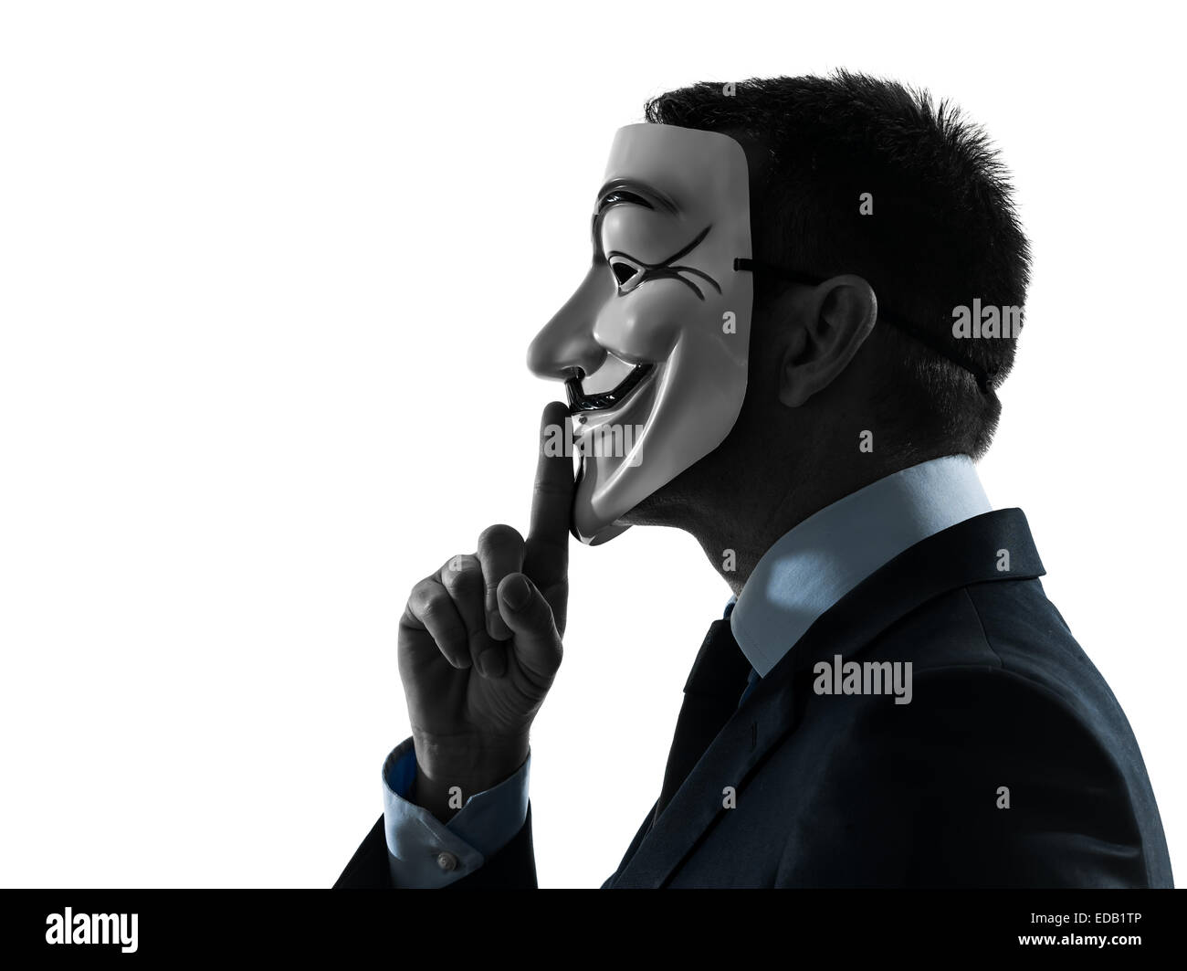 PARIS– OCTOBER 30 : one man dressed and masked as a member of Anonymous ...