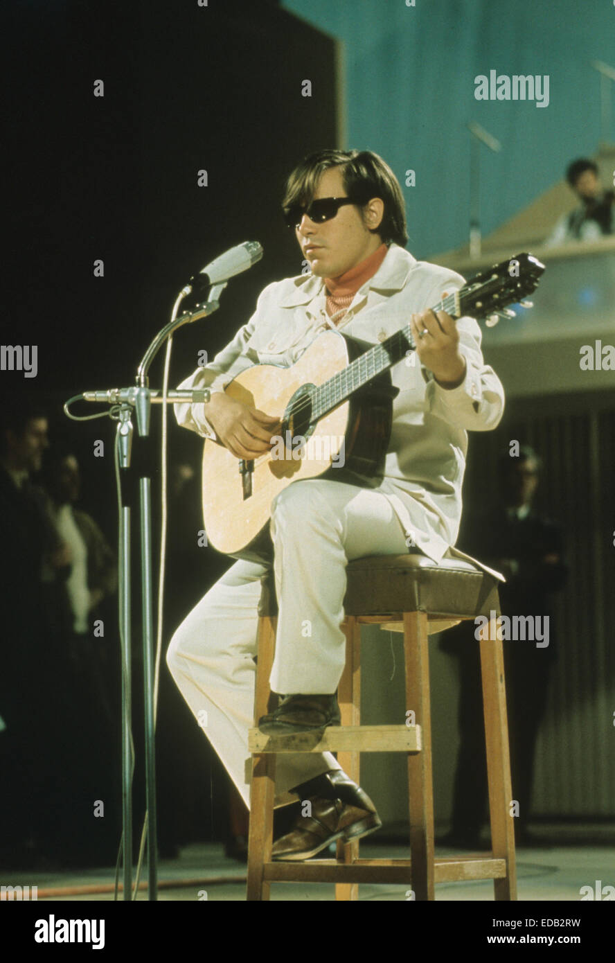 JOSE FELICIANO Puerto Rican singer in 1969 Stock Photo - Alamy