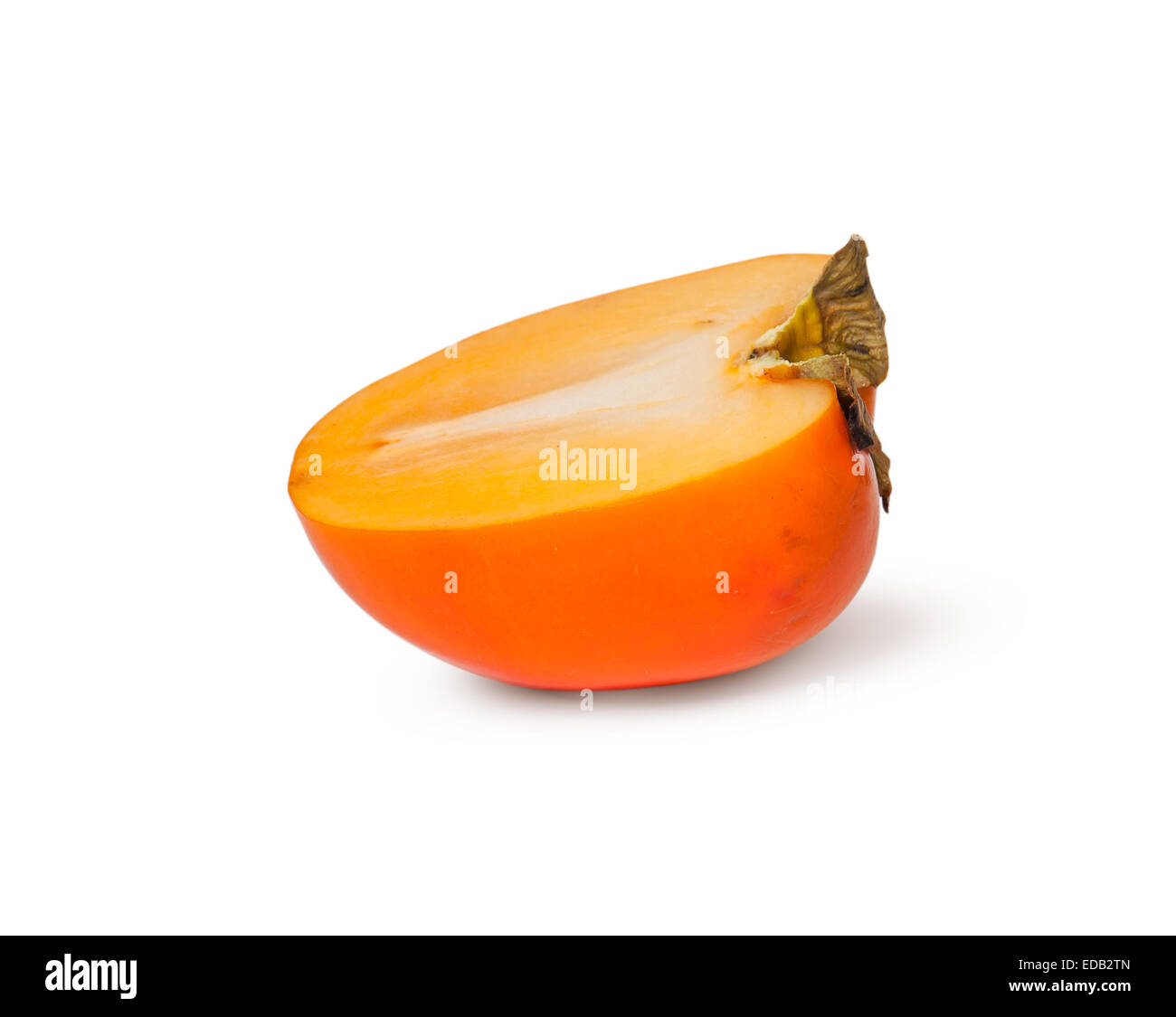 Single half persimmons hi-res stock photography and images - Alamy