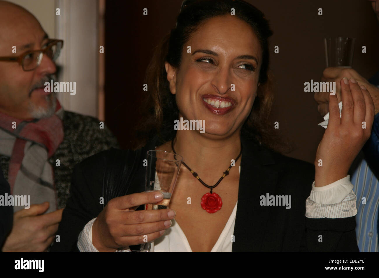 Israeli singer, Noa during a press conference presenting 'Noapolis', a ...