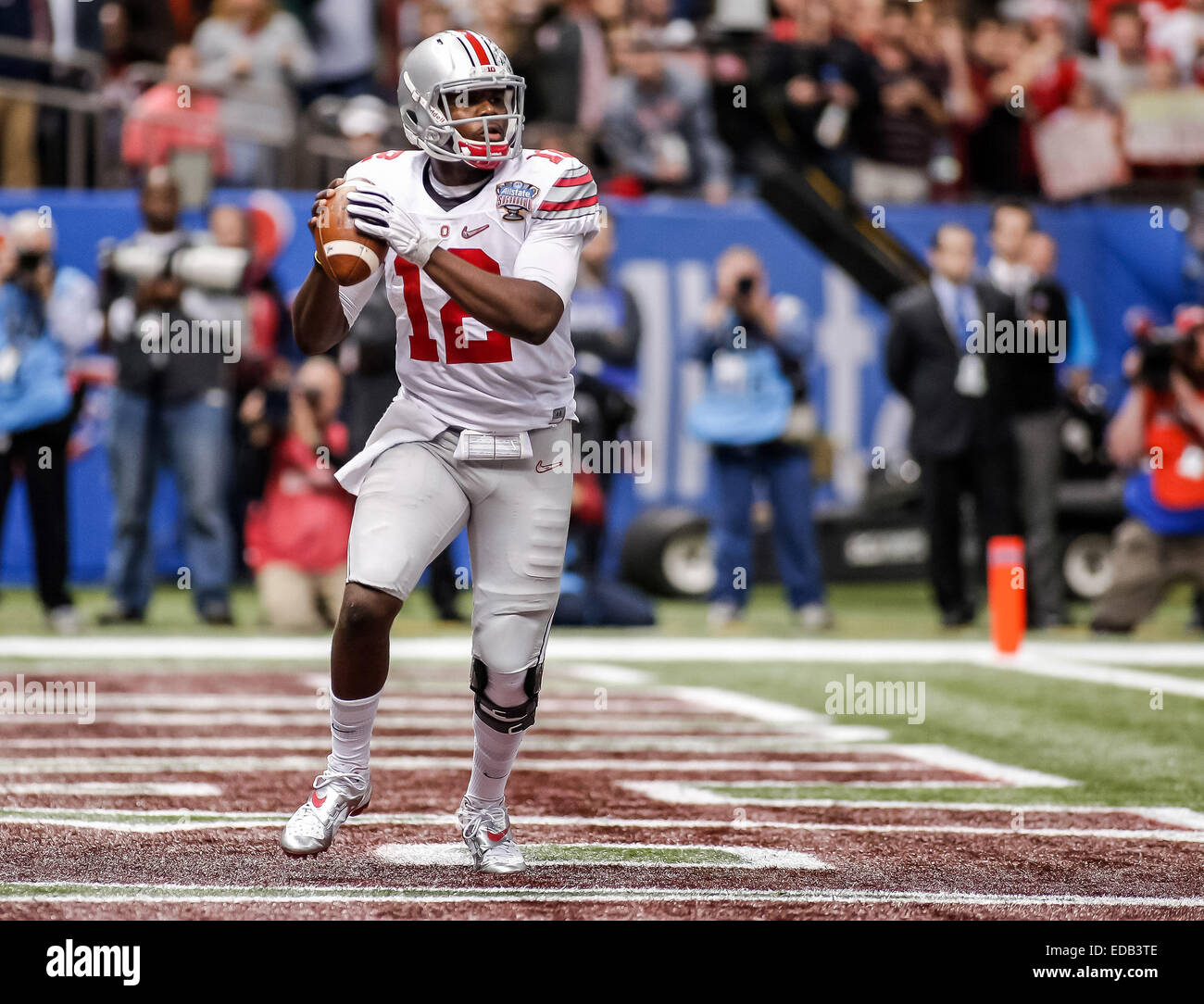 New Orleans, LA, USA. 01st Jan, 2015. Ohio State Buckeyes quarterback ...