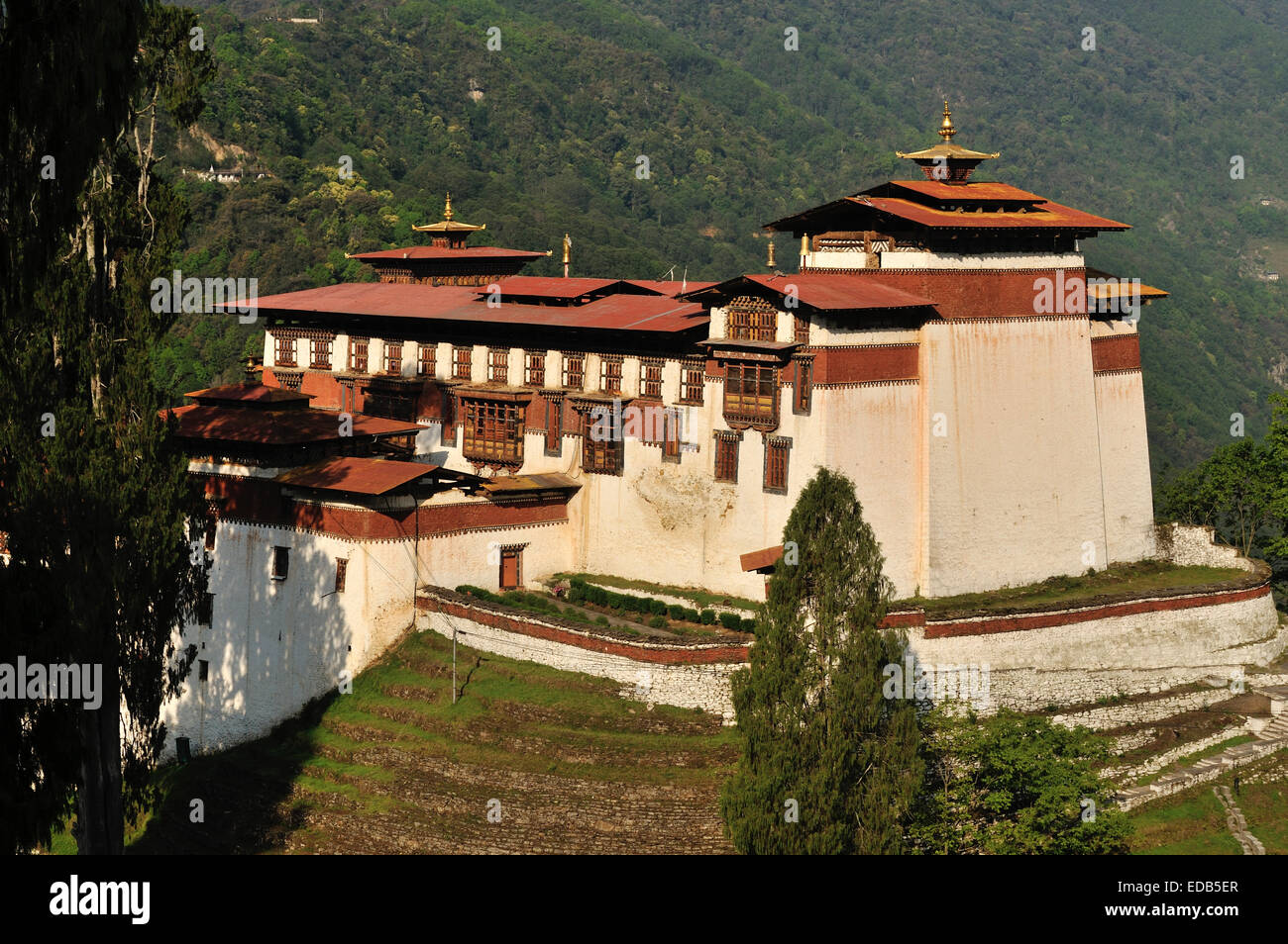 Trongsa Dzong, Bhutan Stock Photo - Alamy