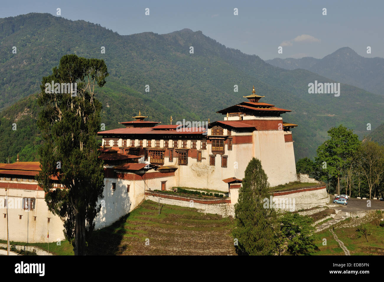Trongsa Dzong, Bhutan Stock Photo - Alamy