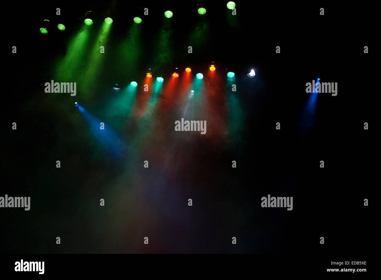 Stage lights for background show fame performance composite Stock Photo ...