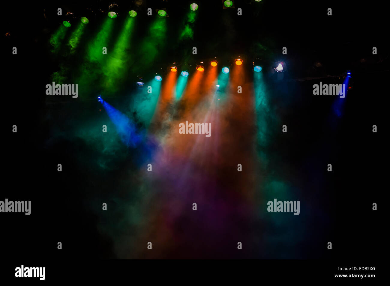 Stage lights for background show fame performance Stock Photo - Alamy
