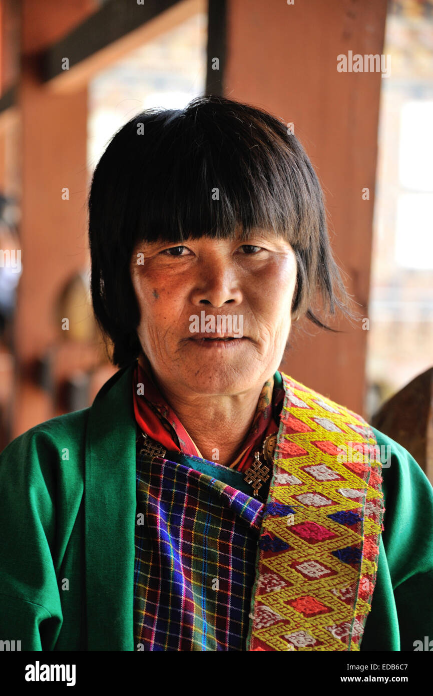 Bhutanese lady hi-res stock photography and images - Alamy