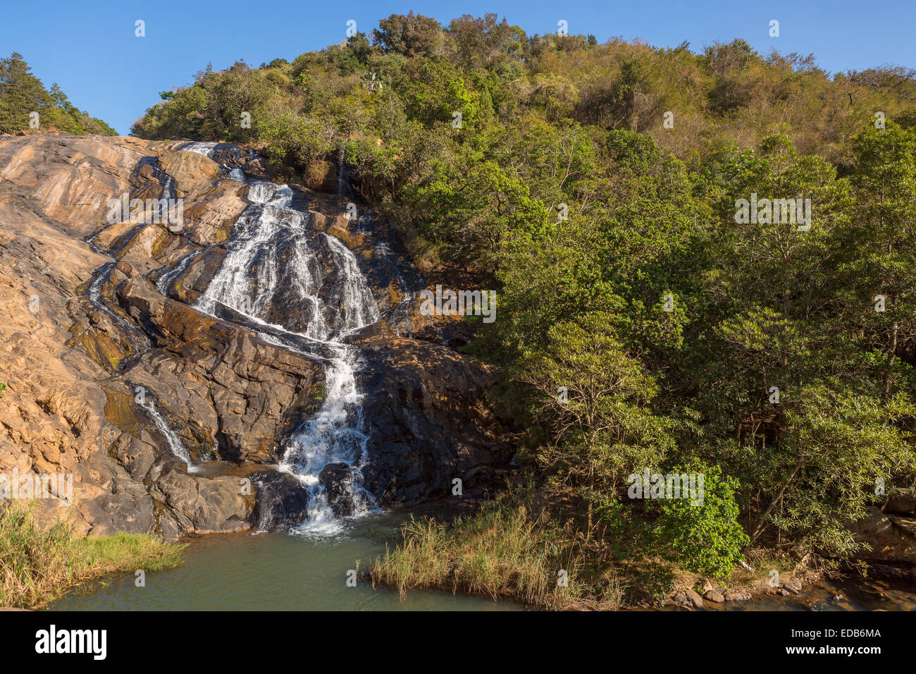 HHOHHO, SWAZILAND, AFRICA - Phophonyane Nature Reserve waterfall ...