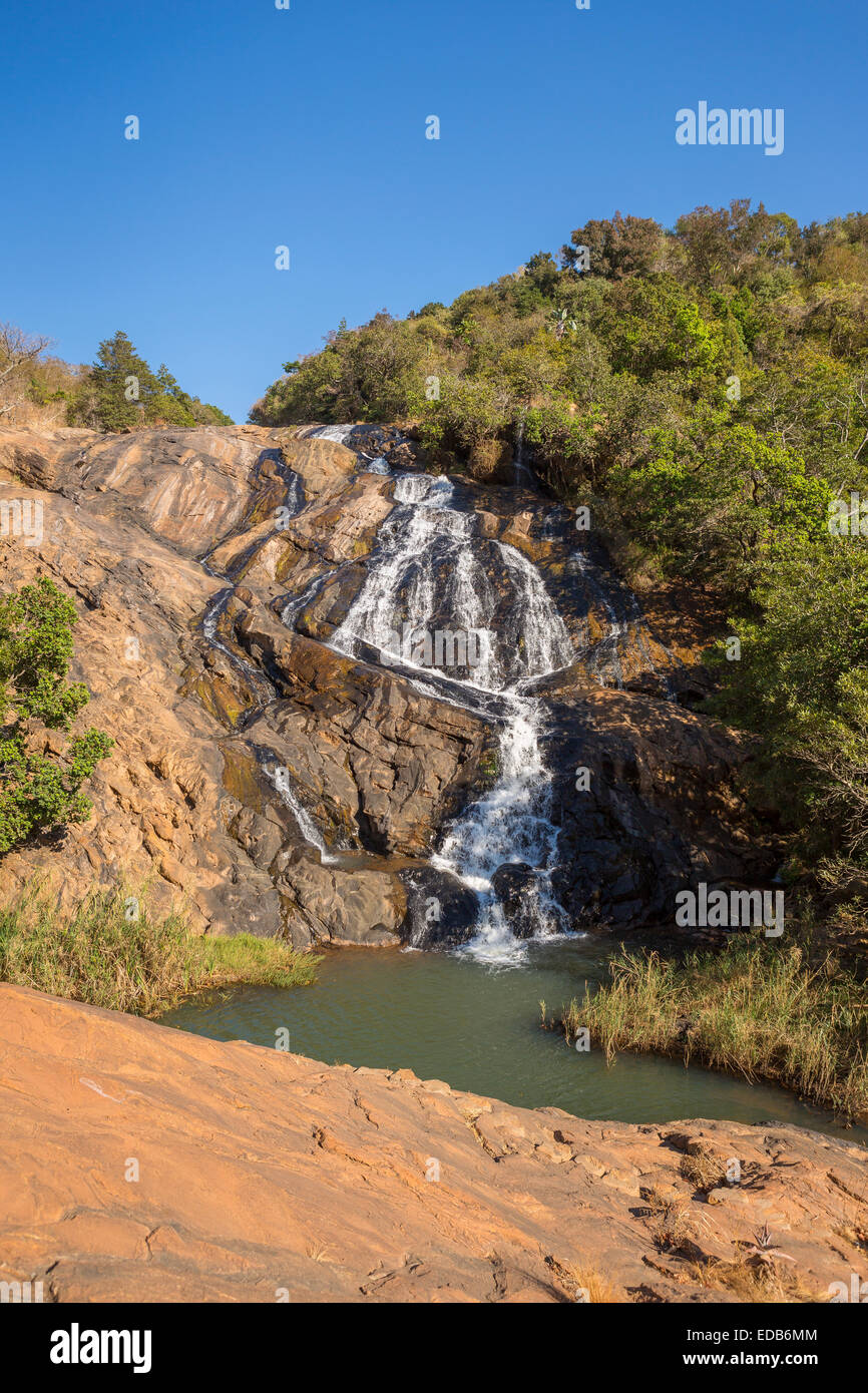HHOHHO, SWAZILAND, AFRICA - Phophonyane Nature Reserve waterfall Stock ...