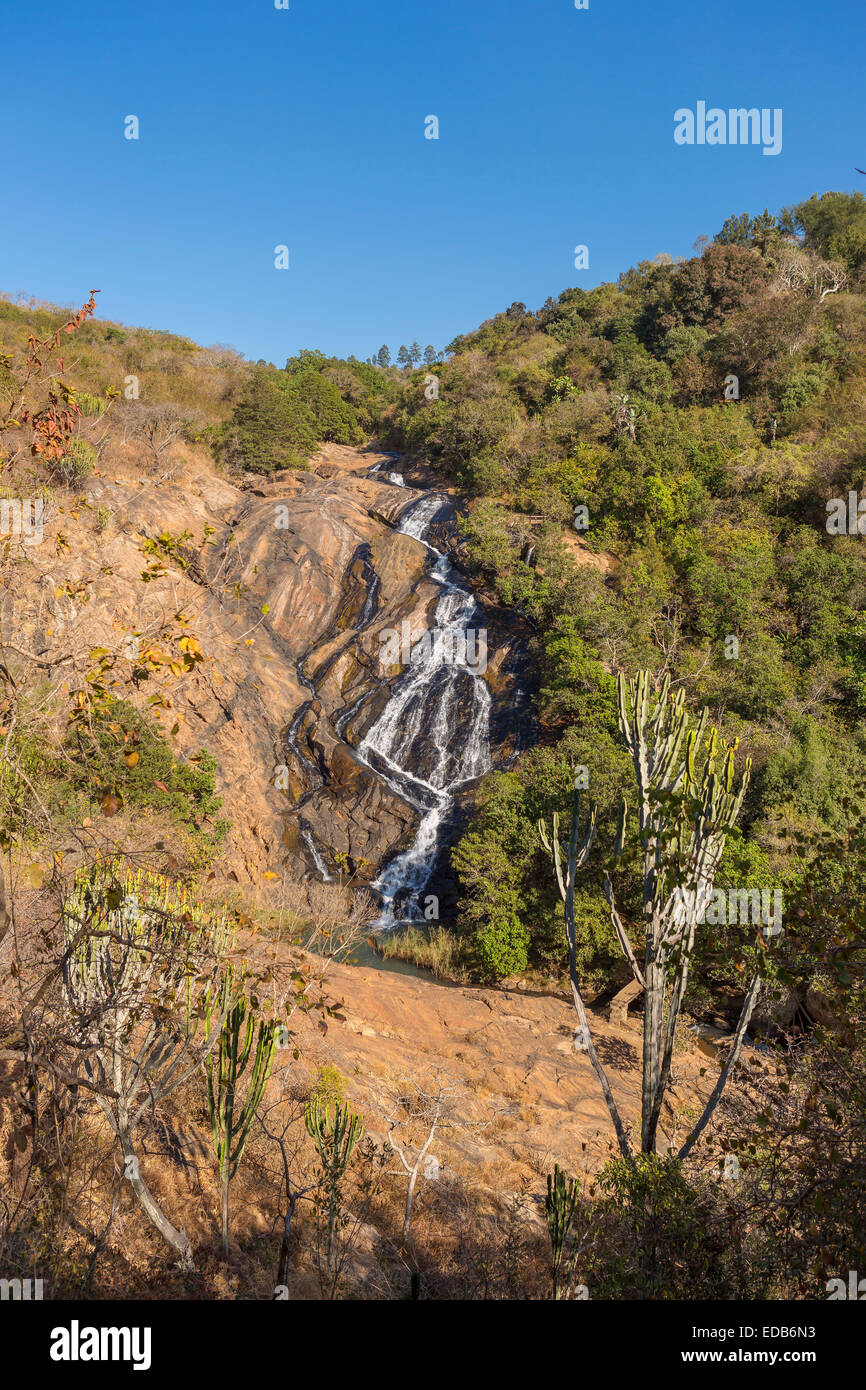 HHOHHO, SWAZILAND, AFRICA - Phophonyane Nature Reserve waterfall Stock ...