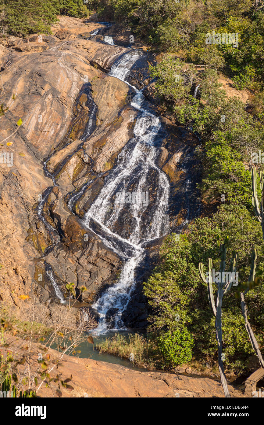 HHOHHO, SWAZILAND, AFRICA - Phophonyane Nature Reserve waterfall Stock ...