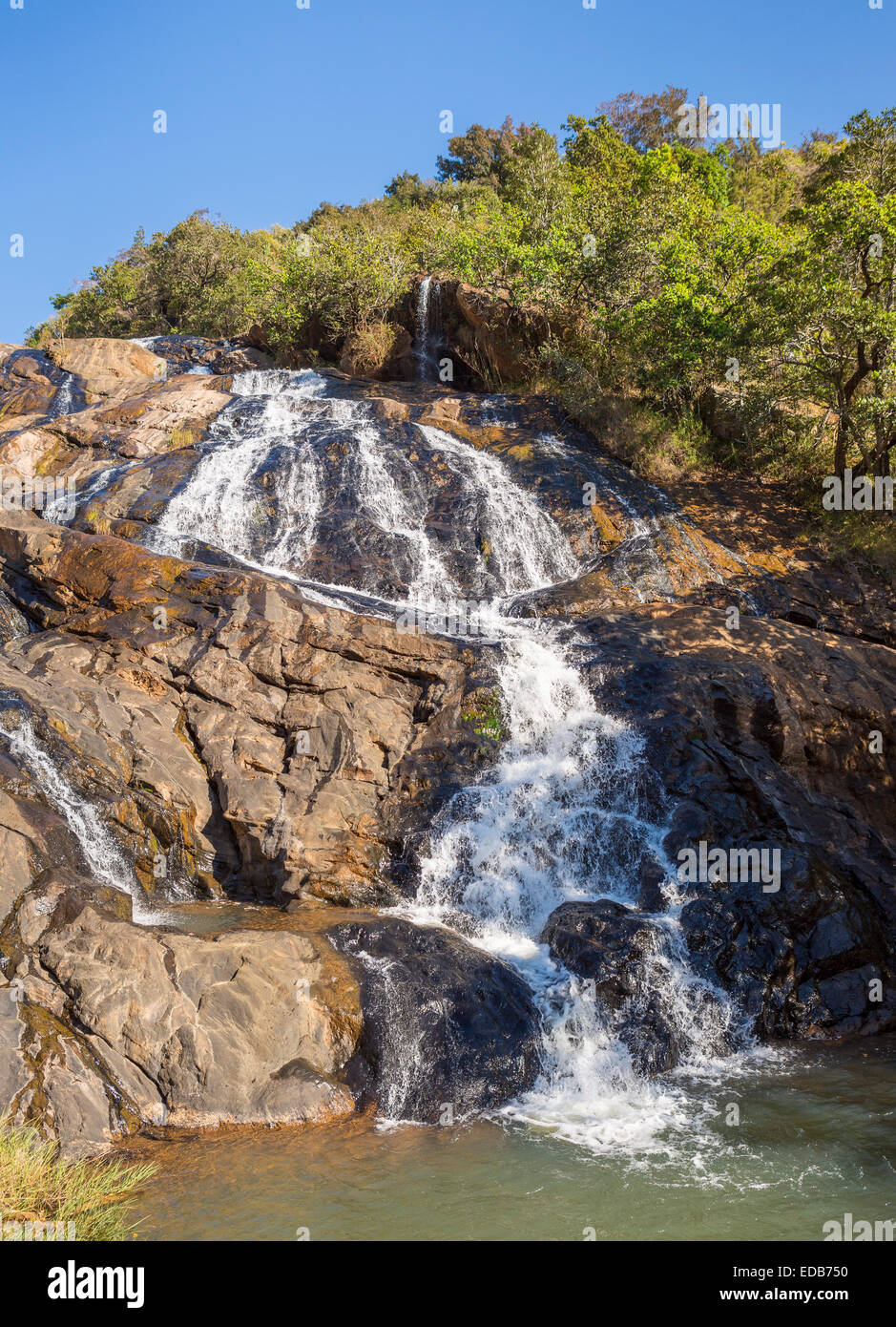 HHOHHO, SWAZILAND, AFRICA - Phophonyane Nature Reserve waterfall Stock ...