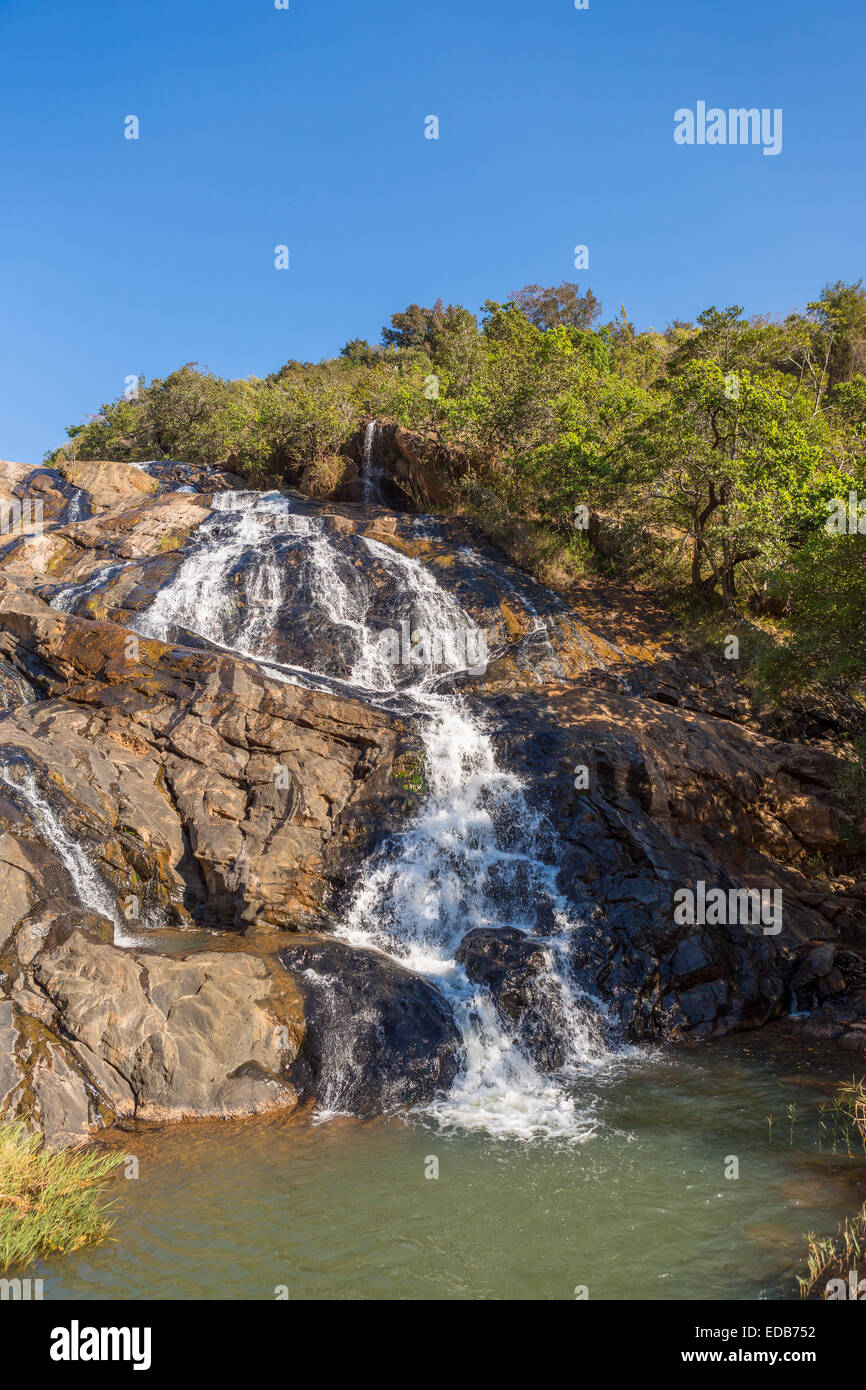 HHOHHO, SWAZILAND, AFRICA - Phophonyane Nature Reserve waterfall Stock ...
