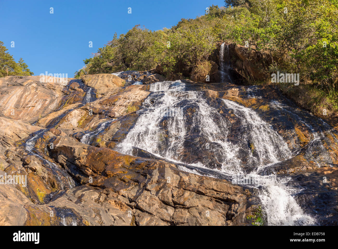 HHOHHO, SWAZILAND, AFRICA - Phophonyane Nature Reserve waterfall Stock ...