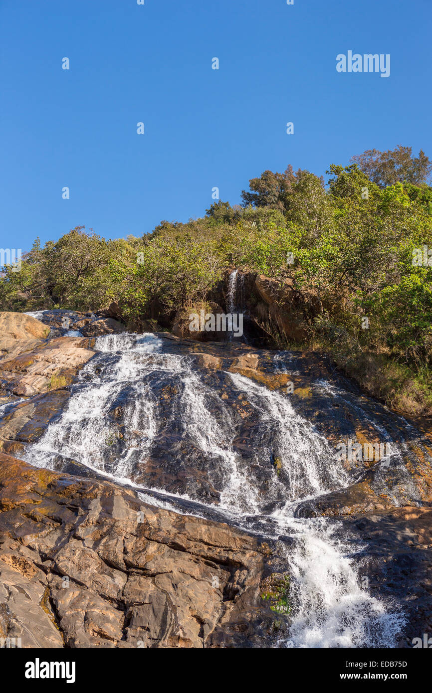 HHOHHO, SWAZILAND, AFRICA - Phophonyane Nature Reserve waterfall Stock ...