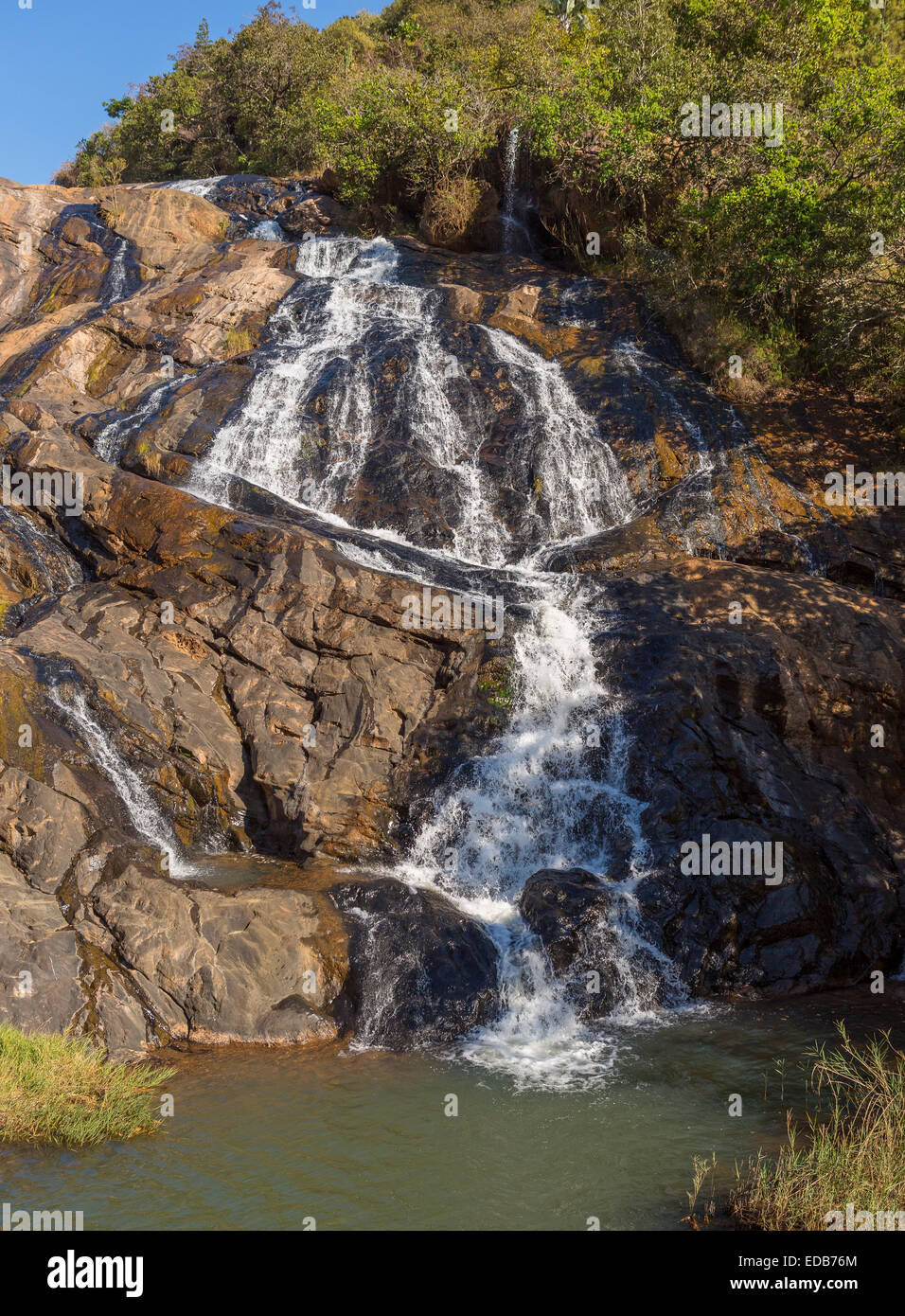 HHOHHO, SWAZILAND, AFRICA - Phophonyane Nature Reserve waterfall ...