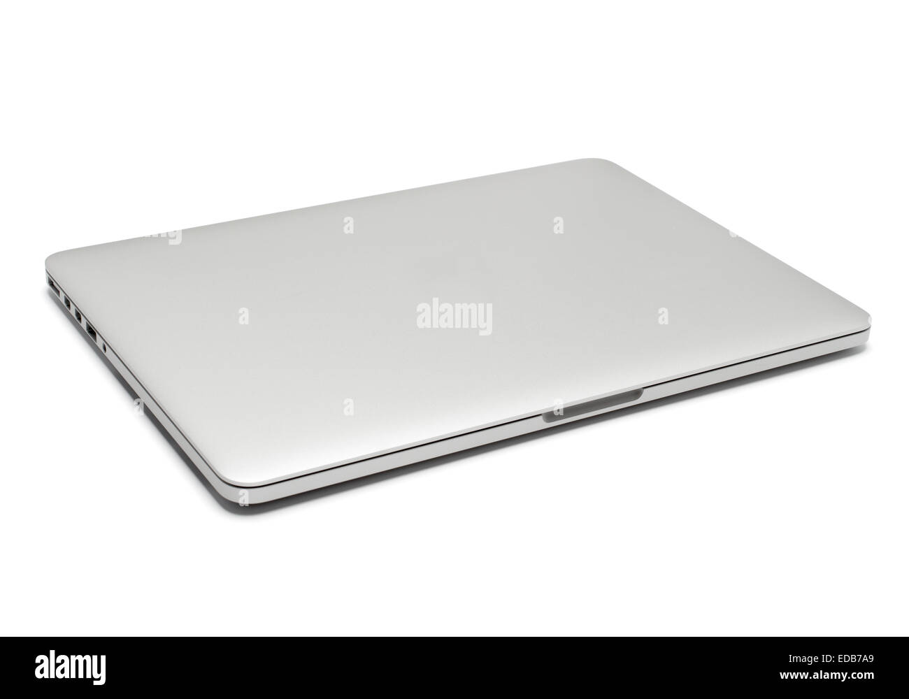 Laptop closeup on white background, isolated Stock Photo - Alamy