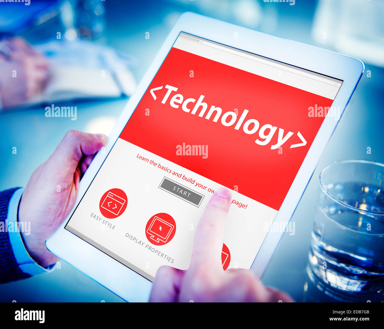 Online learning connectivity technology hi-res stock photography and ...