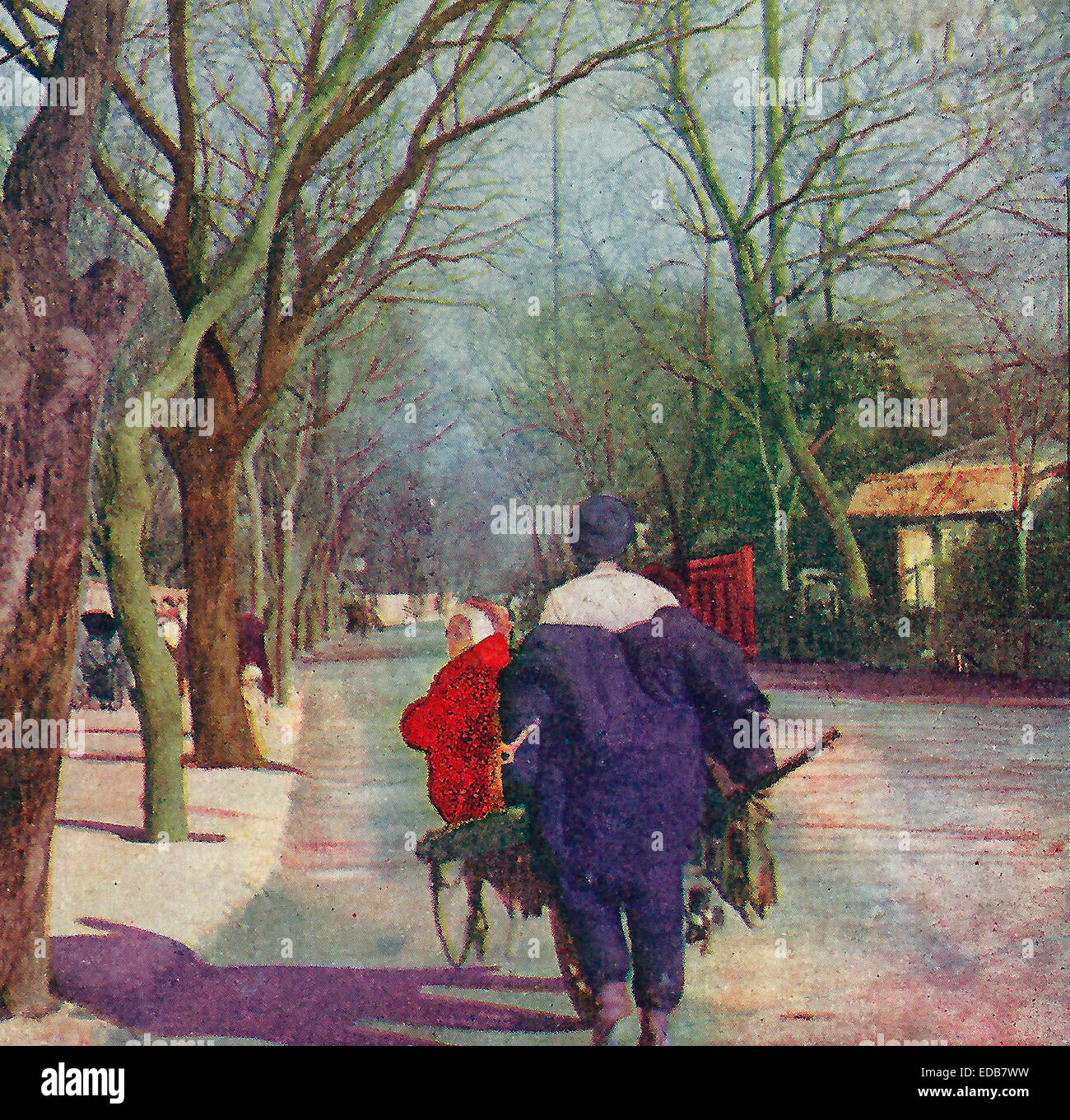 Bubbling Well Road - Shanghai, China circa 1900 Stock Photo - Alamy