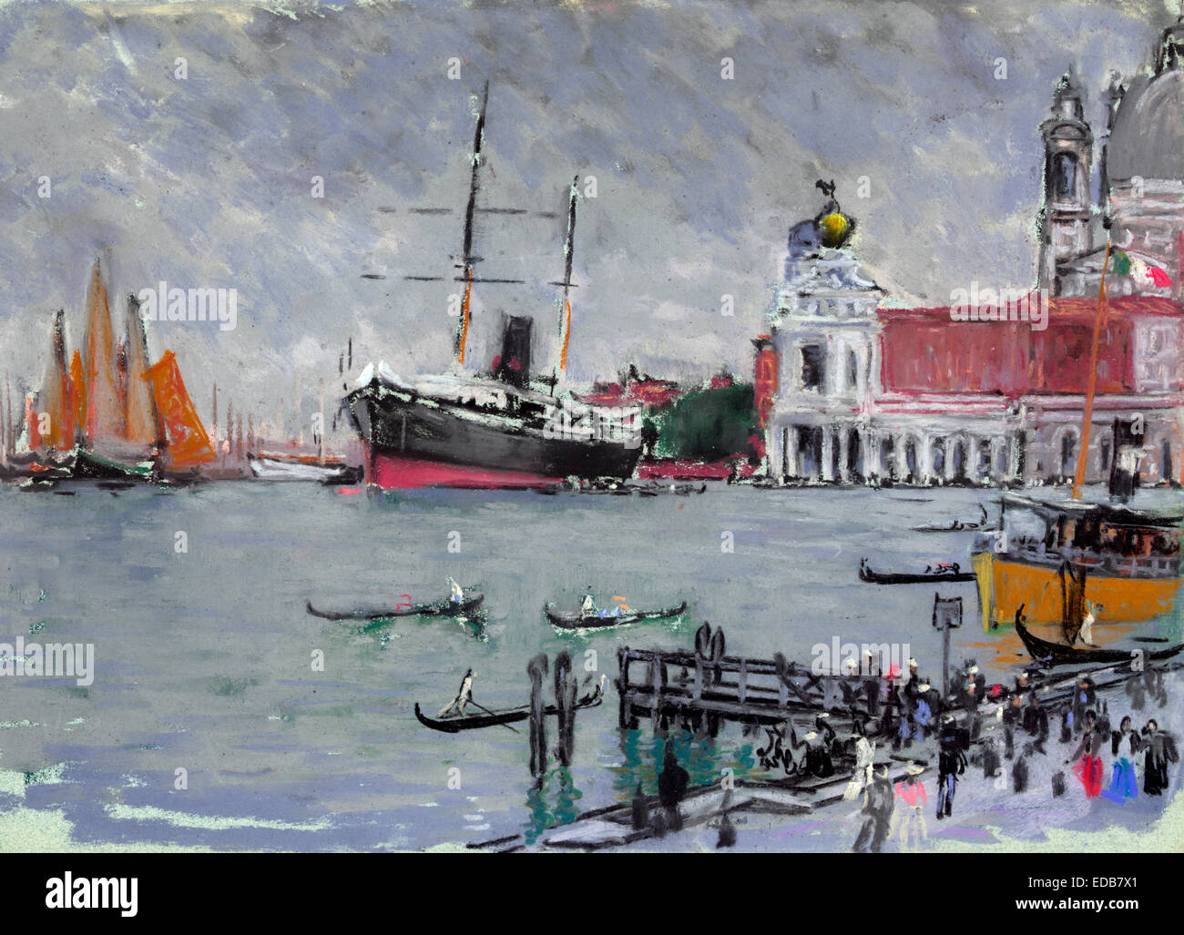 Vintage canal boats hi-res stock photography and images - Alamy