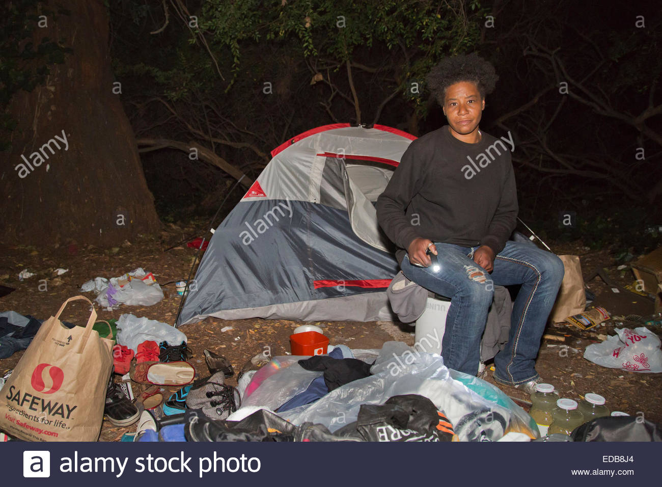 Poor Poverty Homeless Tent Stock Photos & Poor Poverty Homeless Tent ...