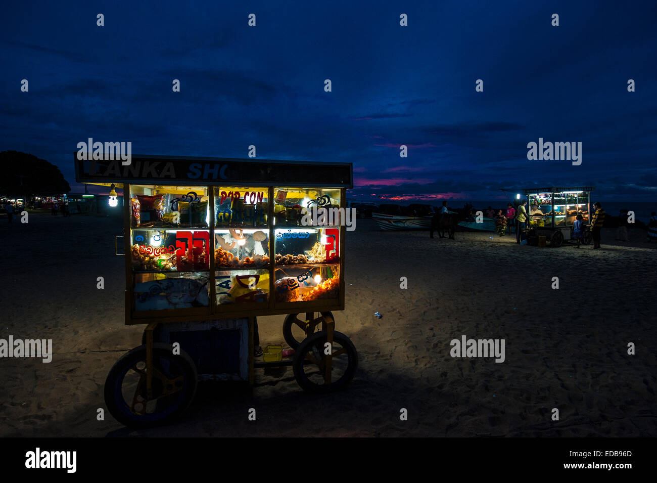 Negombo Beach north of Colombo, Sri Lanka Stock Photo - Alamy