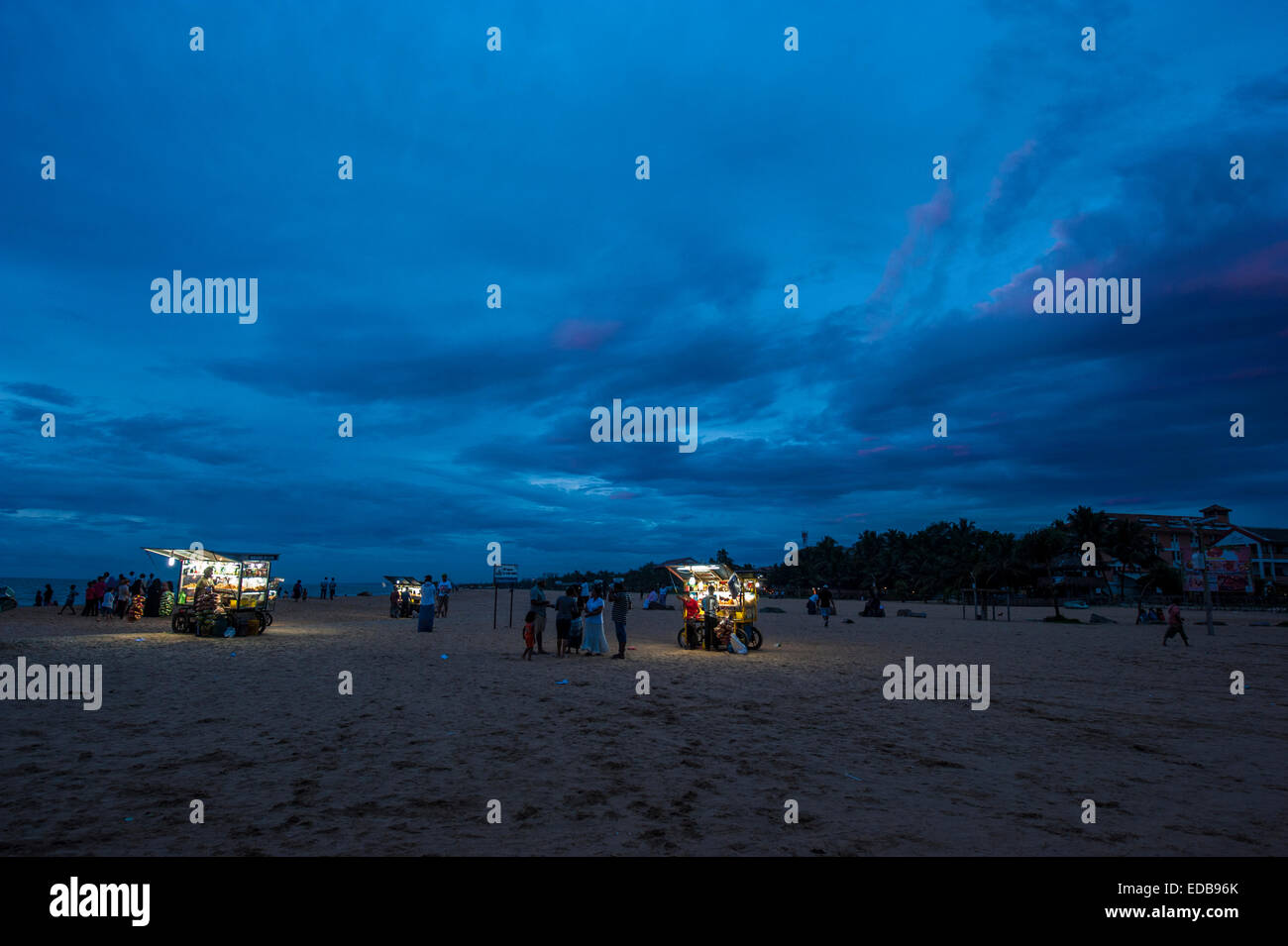 Negombo Beach north of Colombo, Sri Lanka Stock Photo - Alamy