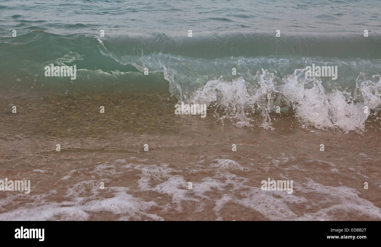 Gentle storm at sea Stock Photo - Alamy