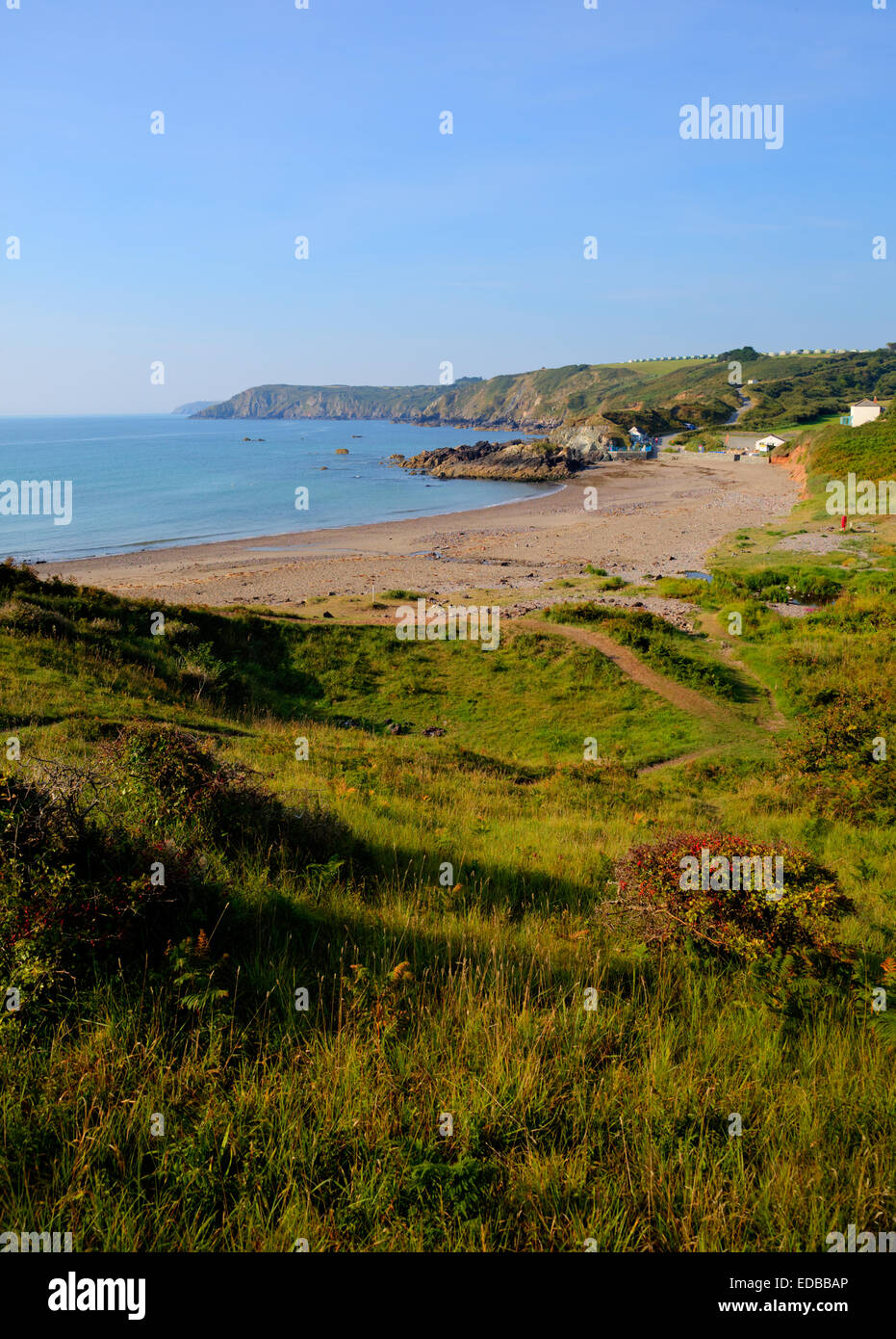 Kennack Sands Cornwall uk Lizard Heritage coast South West England with ...