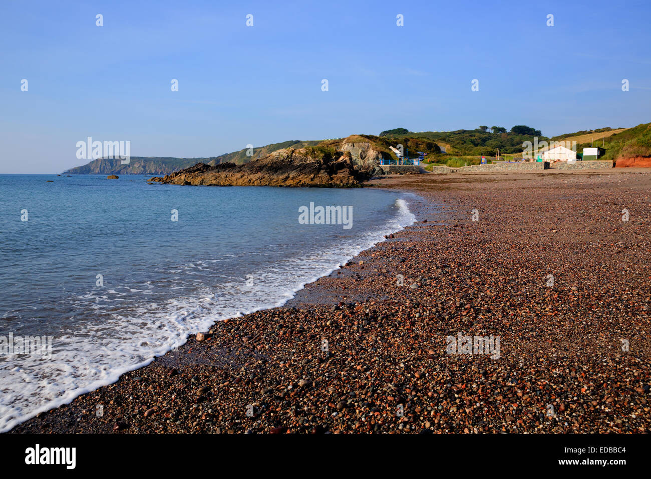 Kennack Sands beach Cornwall uk on the Lizard Heritage coast South West ...
