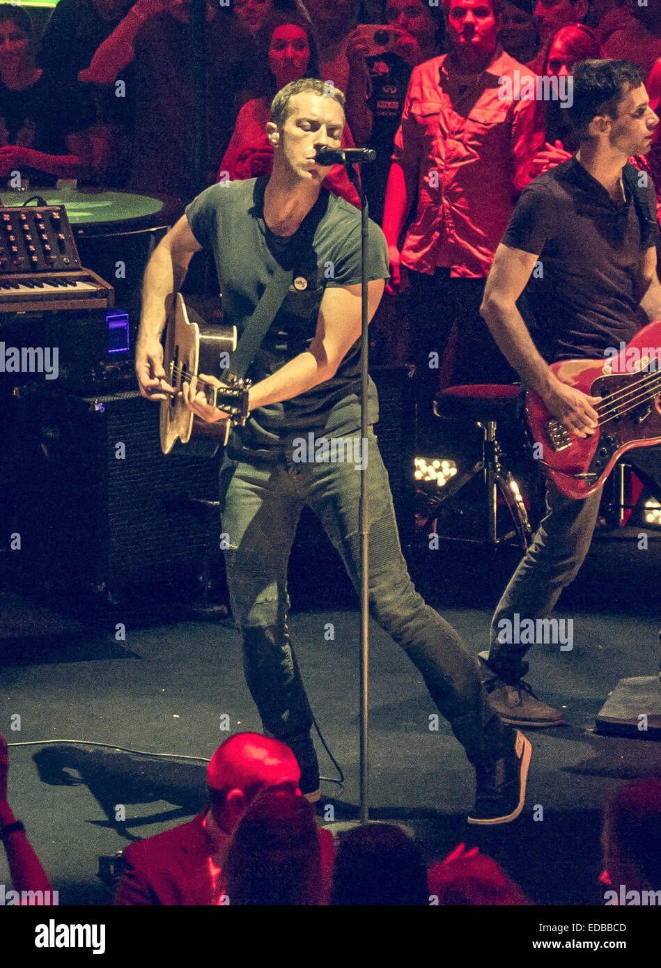 Coldplay performing live in concert at the Royal Albert Hall Featuring ...