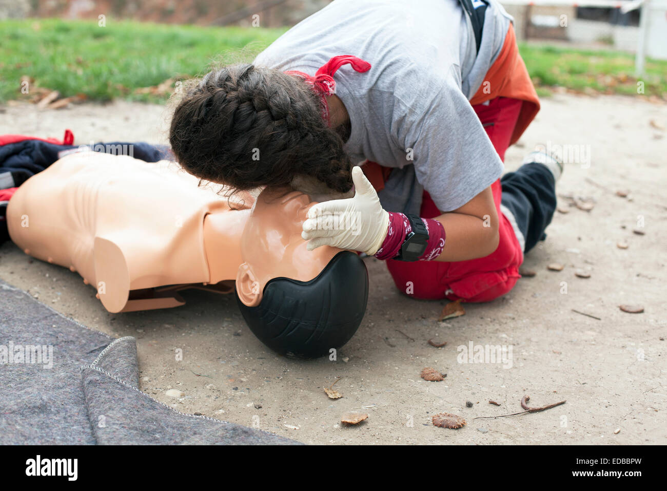 Paramedic training hi-res stock photography and images - Alamy