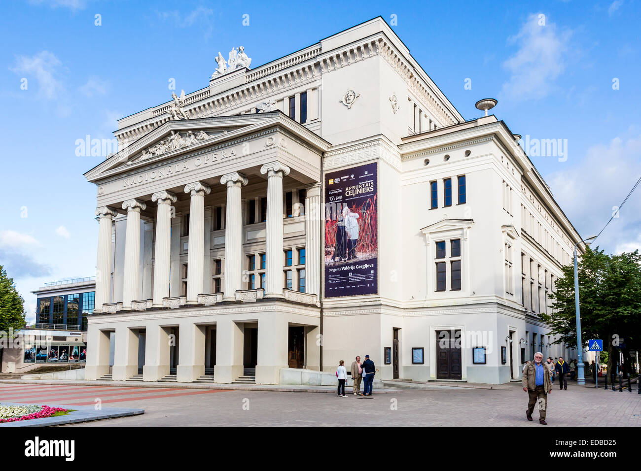 National opera house riga hi-res stock photography and images - Alamy