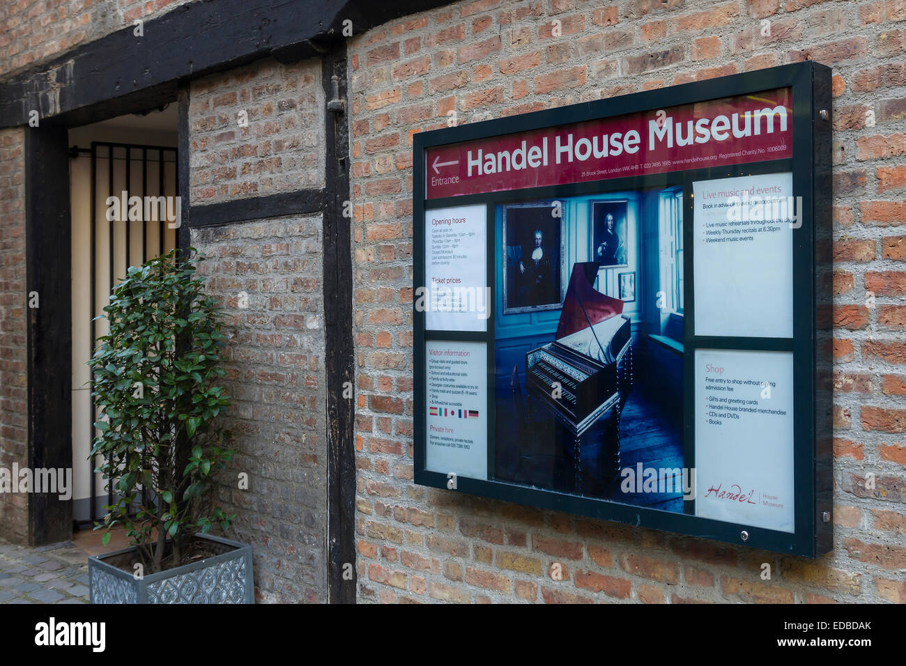 Handel house museum london hi-res stock photography and images - Alamy