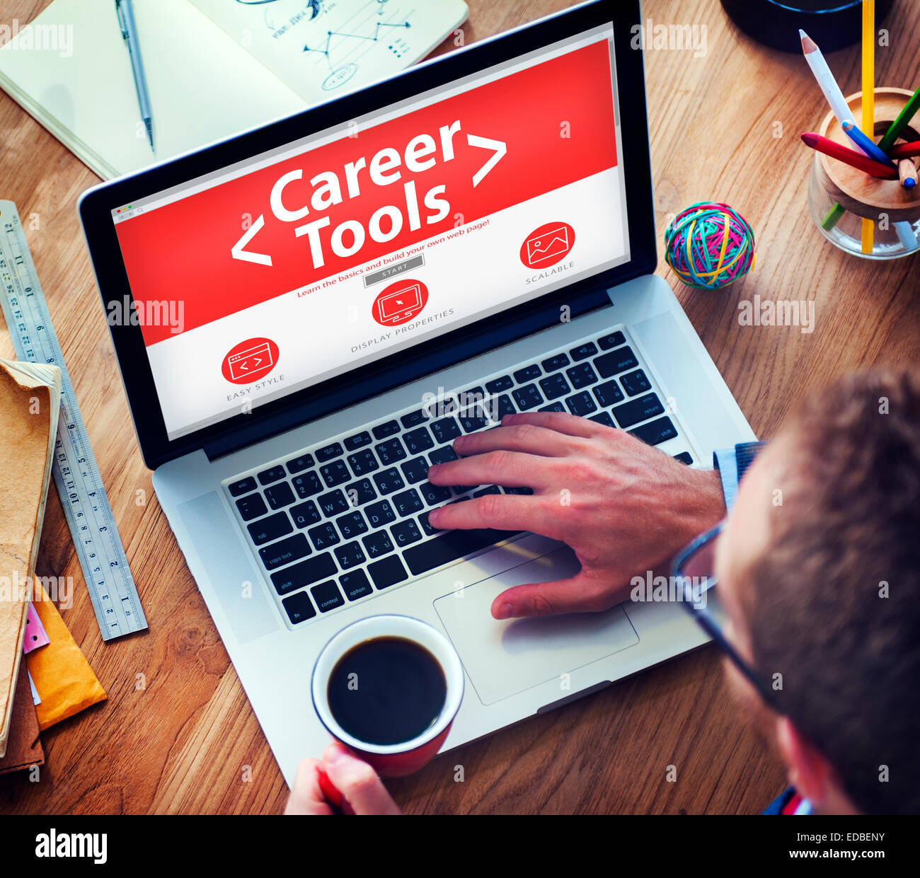 Digital tools professional using hi-res stock photography and images ...