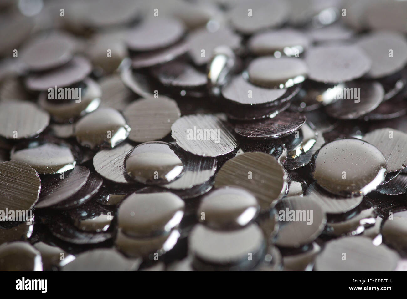 Selenium pellets ate pictured at the Tradium GmbH in Frankfurt, Germany, Nov.5, 2012. Tradium is ...