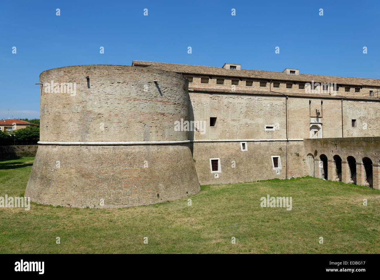 Rocca Costanza Castle, Pesaro, Marche, Italy Stock Photo - Alamy