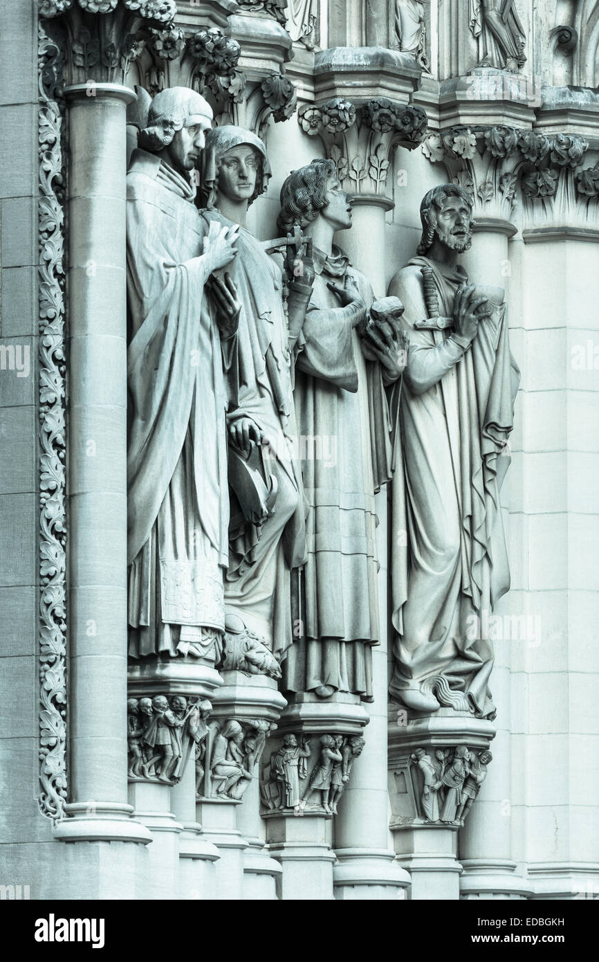 The cathedral of st john the divine hi-res stock photography and images - Alamy