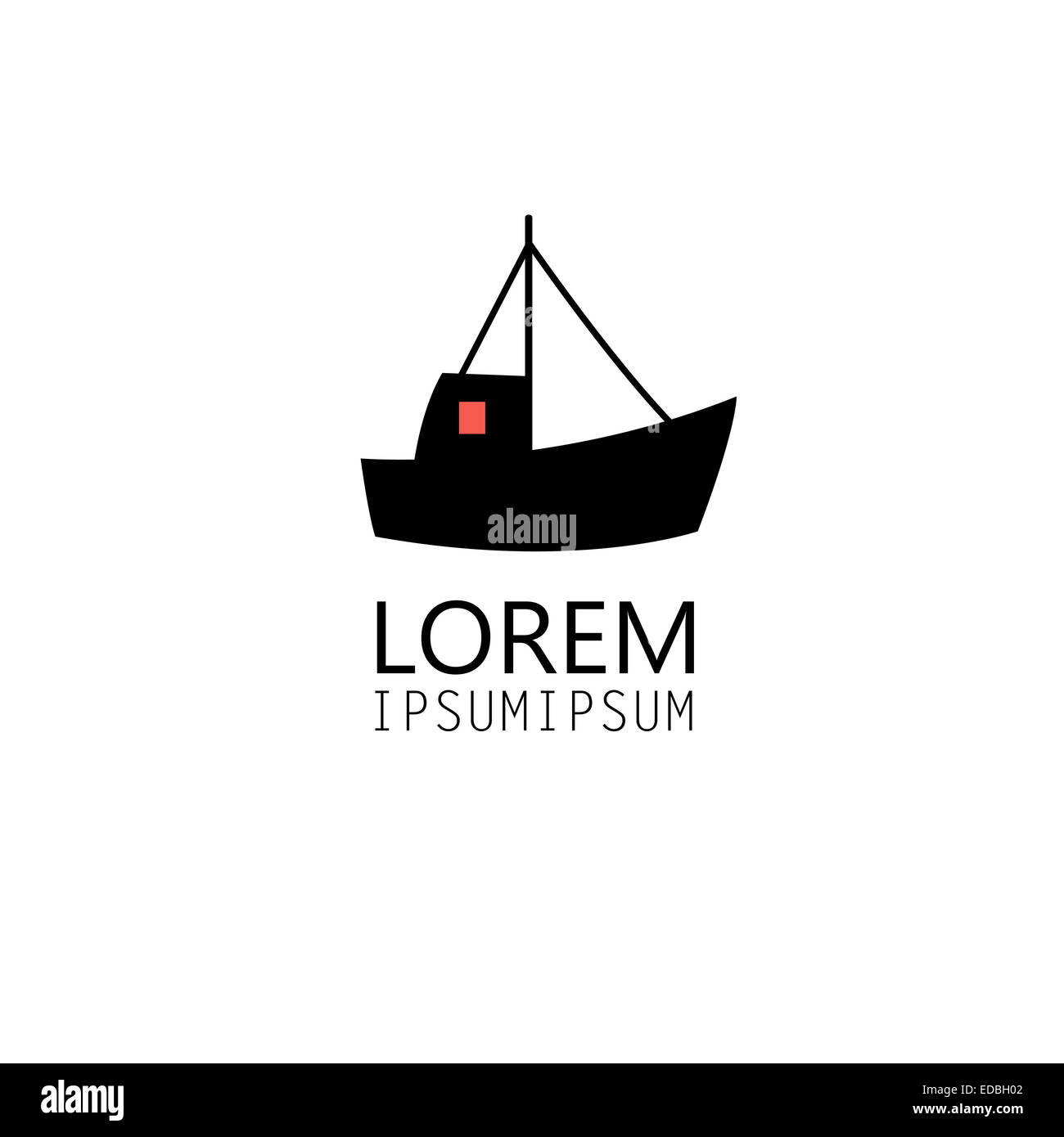 Boats element Cut Out Stock Images & Pictures - Alamy