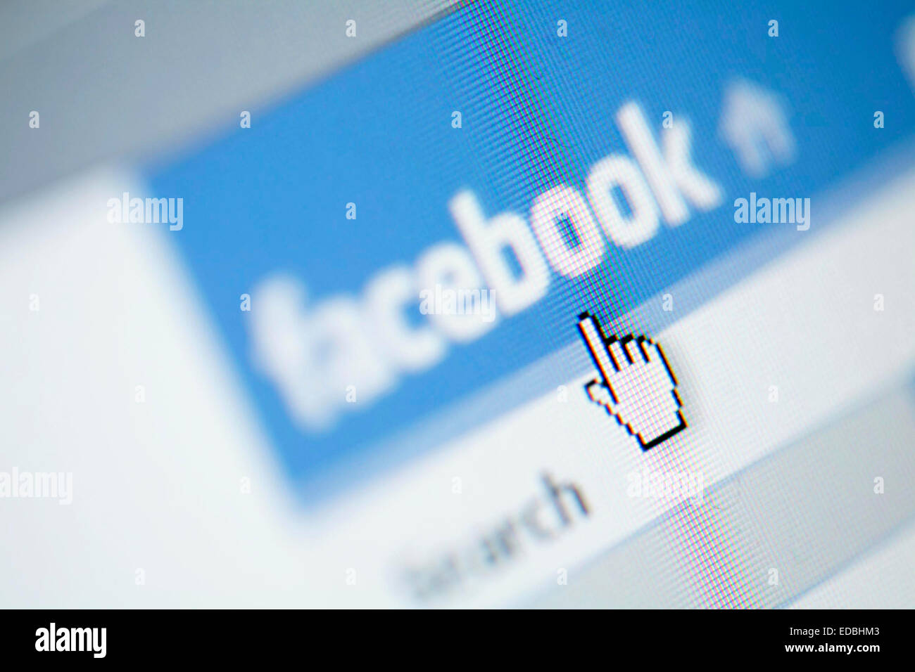 Illustrative image of the Facebook website Stock Photo - Alamy