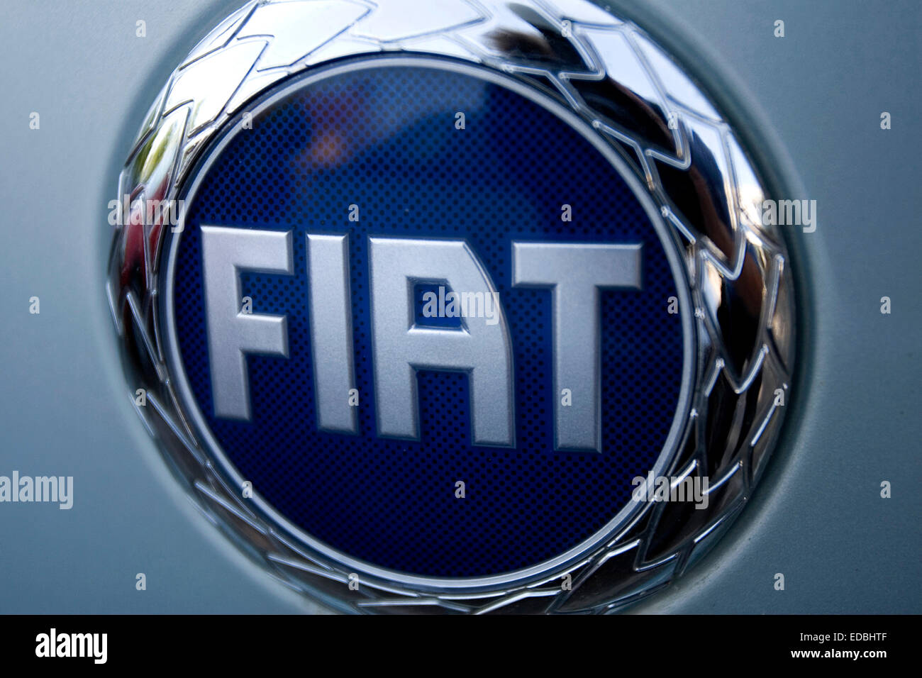 Illustrative image of the FIAT badge Stock Photo - Alamy