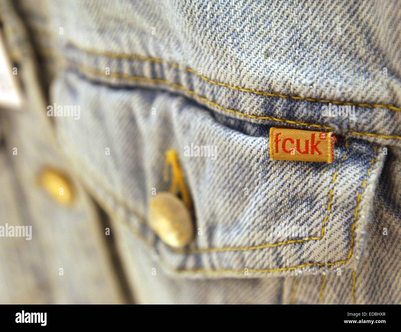 French Connection FCUK branded jeans Stock Photo - Alamy