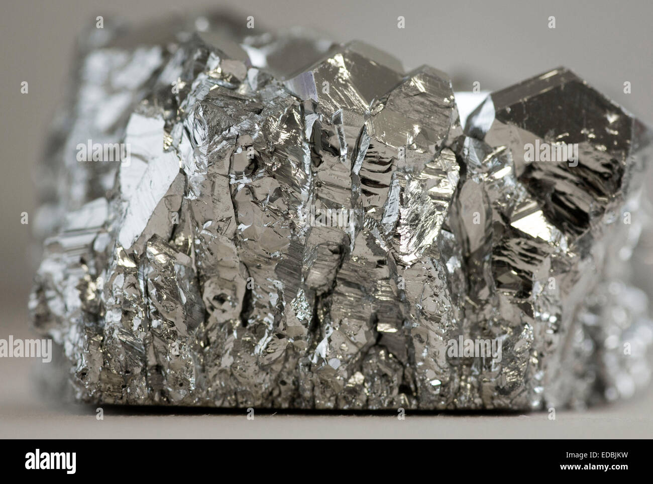 A piece of antimony, taken at the Tradium GmbH in Frankfurt, Germany ...