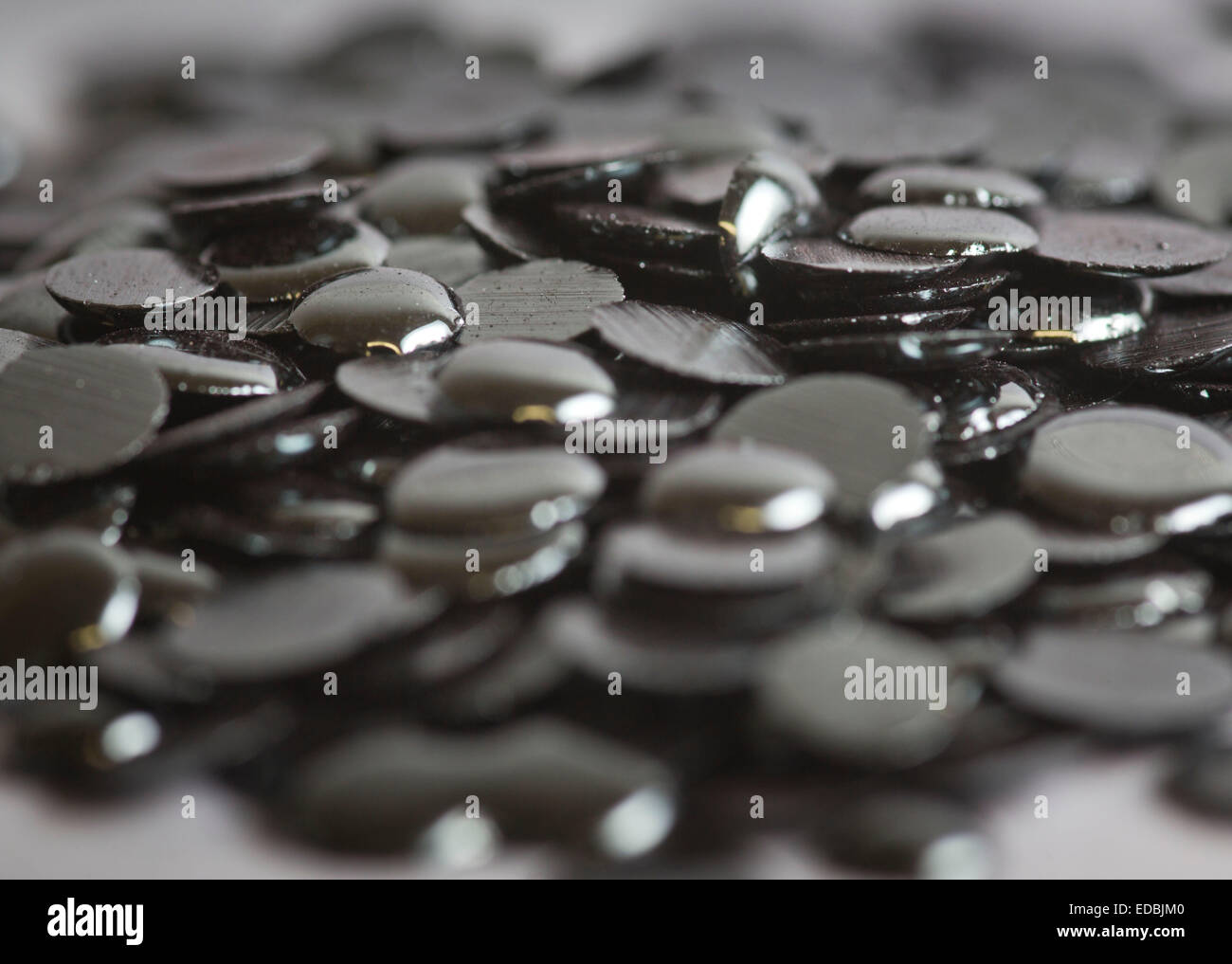 Selenium pellets ate pictured at the Tradium GmbH in Frankfurt, Germany, Nov.5, 2012. Tradium is ...